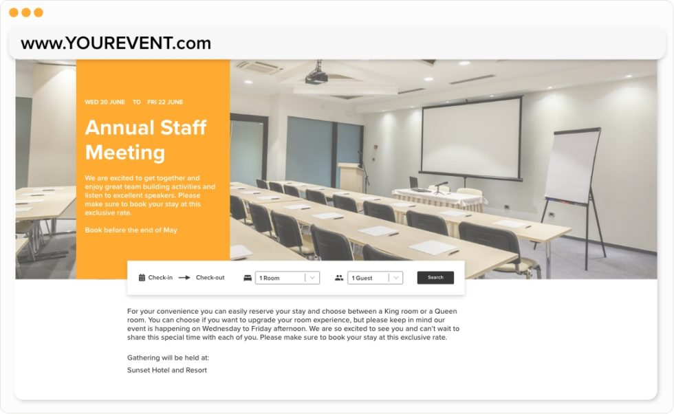 Room Block Management for Travel Organizers and Planners | Groups360